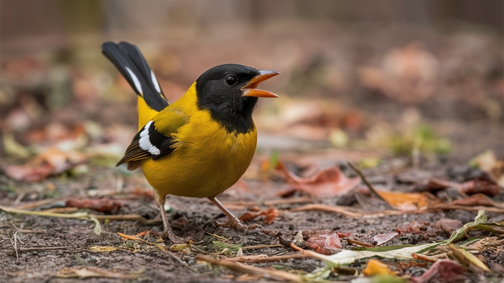 Percivals Pirol (Oriolus percivali) im Steckbrief - Merkmale, Vorkommen ...